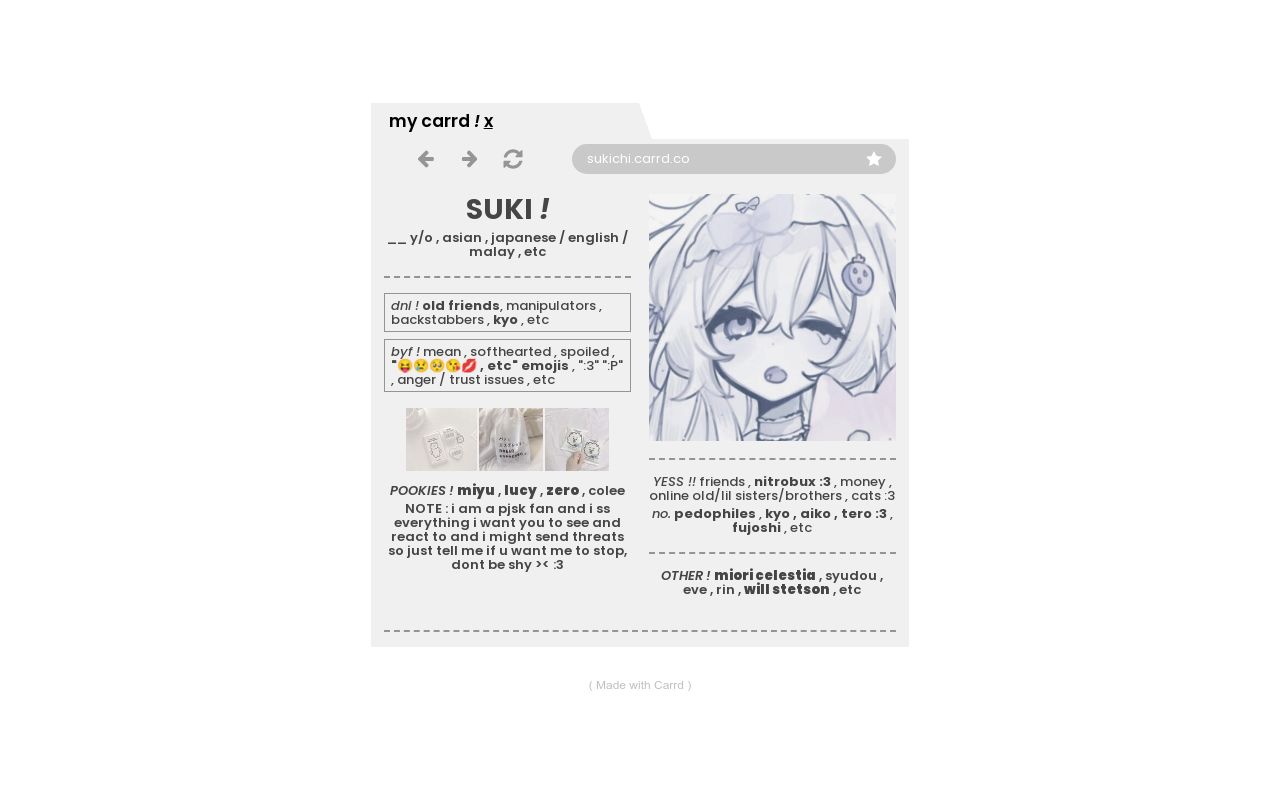 Untitled [sukichi.carrd.co]